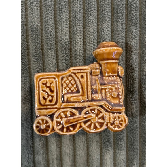 Accents | Vintage 192s Ceramic Train Toothpick Holder | Poshmark